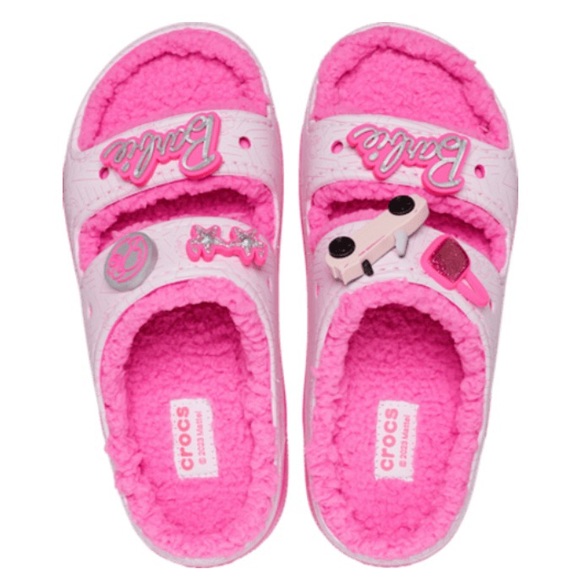 CROCS | Shoes | New Crocs Barbie Cozzzy Sandal | Poshmark